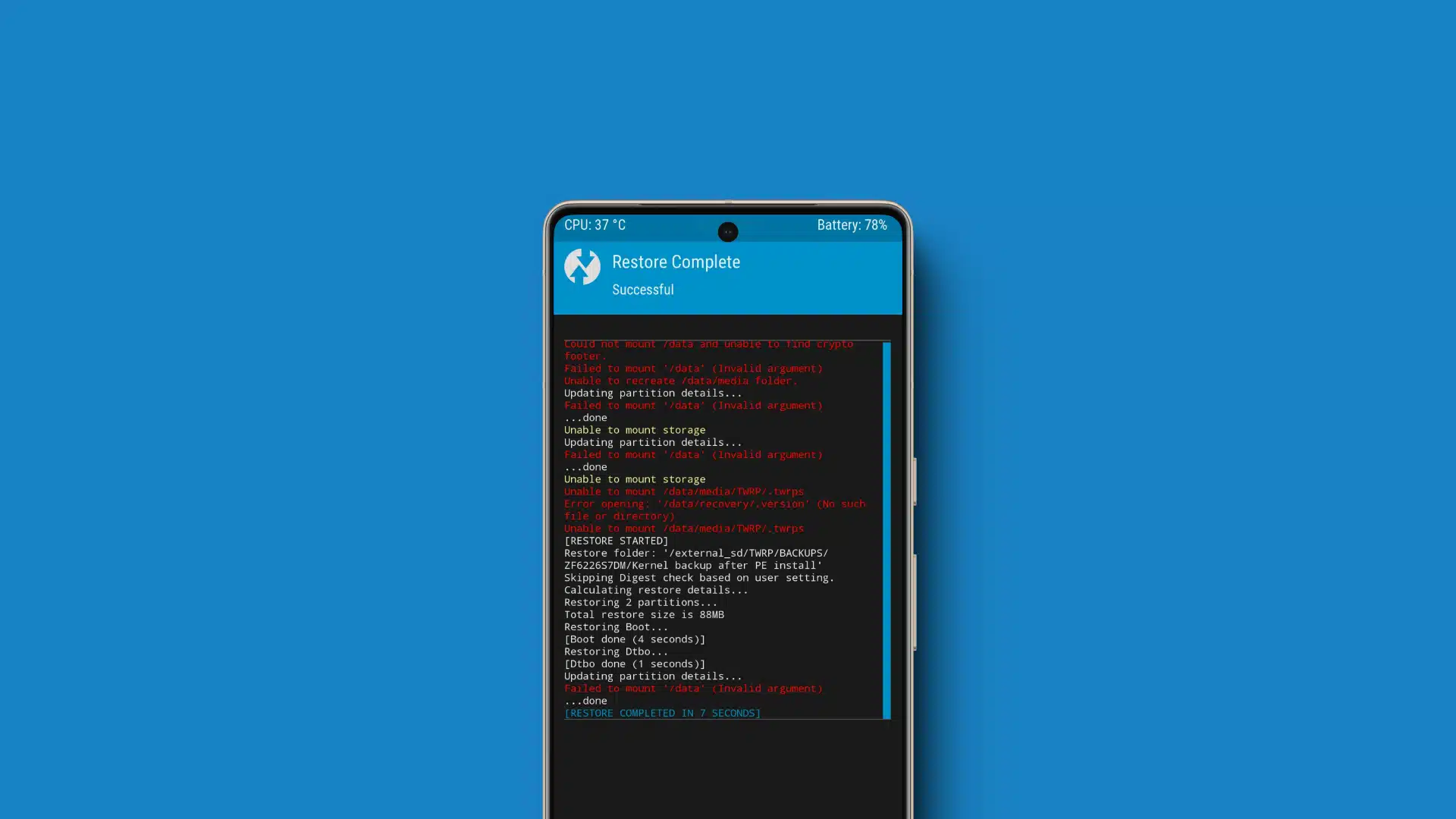 Custom ROM Yükleme Hataları ve Çözümleri (Error 7, Bootloop vb.) | TURKDEVS